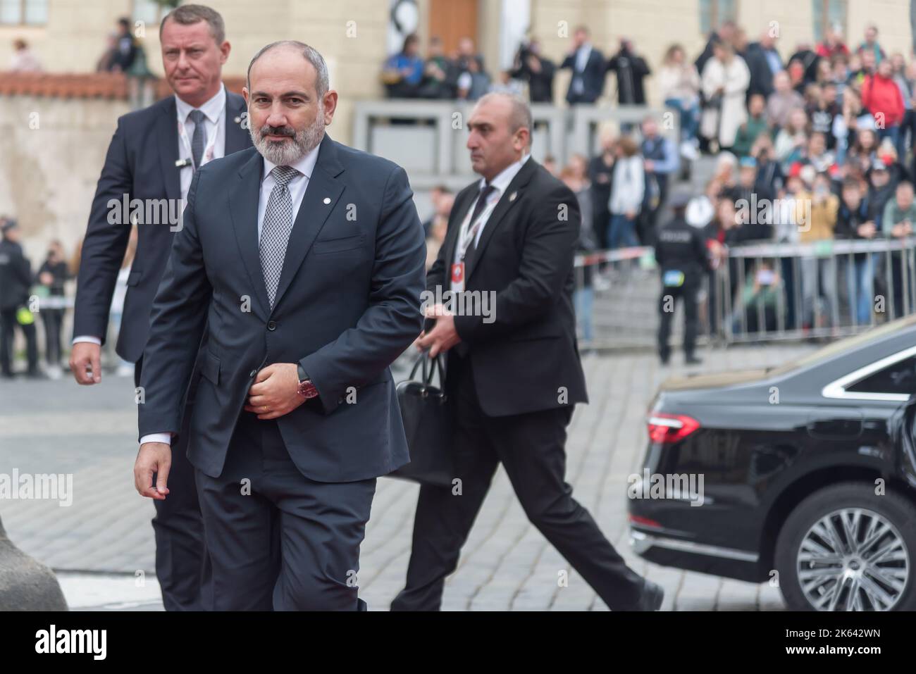 Prague, Czech Republic. 06th Oct, 2022. Prime Minister of Armenia Nikol ...