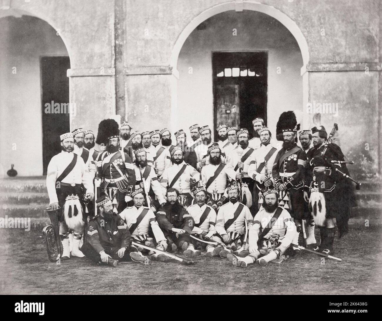 Highlanders 19th century hi-res stock photography and images - Alamy
