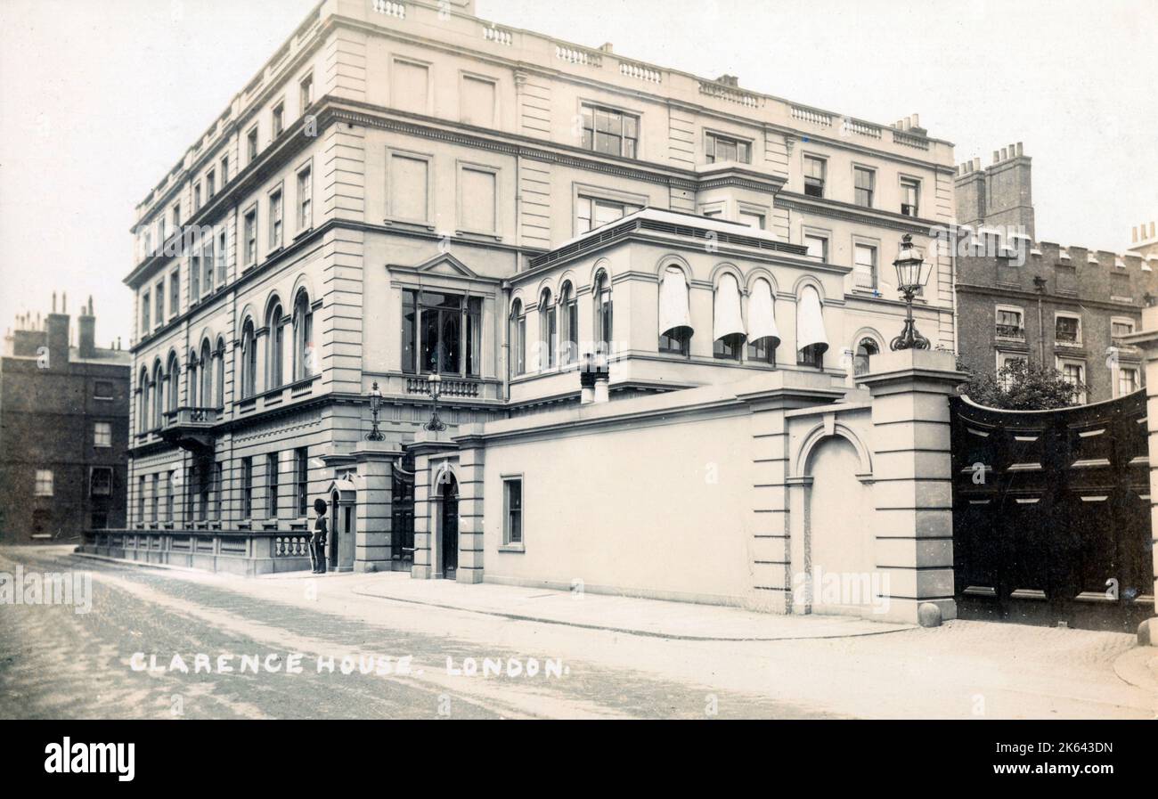 Clarence House, which stands beside St James's Palace, was built ...