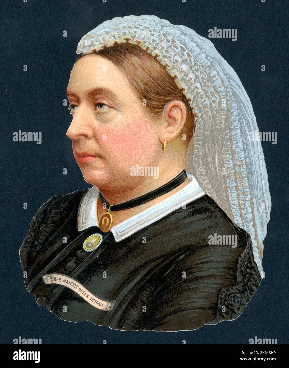 Queen victoria portrait 1860s hi-res stock photography and images - Alamy