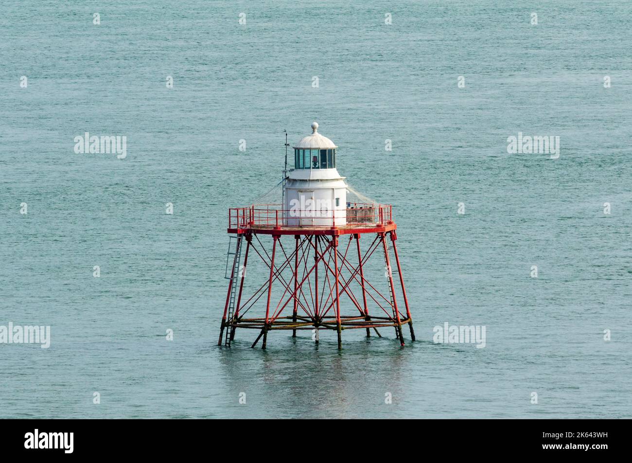 Spit Bank Lighthouse, Cobh, County Cork, Ireland, Europe Stock Photo ...