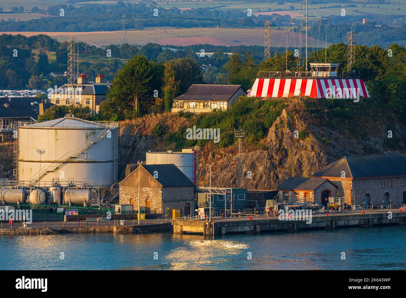 Haulbowline Naval Base, Cobh, County Cork, Ireland, Europe Stock Photo ...