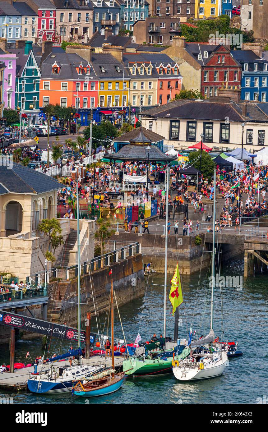 Cobh waterfront, County Cork, Ireland, Europe Stock Photo - Alamy
