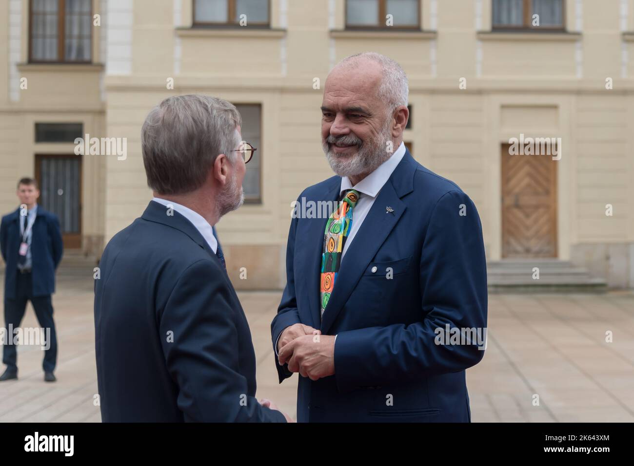 Prague, Czech Republic. 06th Oct, 2022. Czech prime minister Petr Fiala ...
