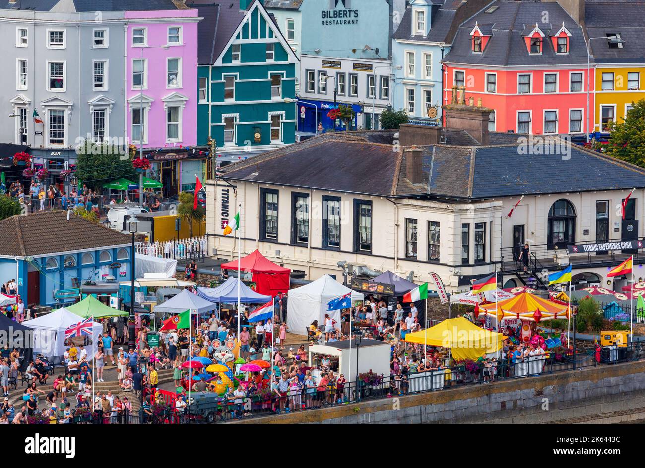Cobh waterfront, County Cork, Ireland, Europe Stock Photo - Alamy
