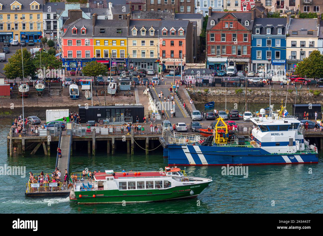 Cobh waterfront, County Cork, Ireland, Europe Stock Photo - Alamy