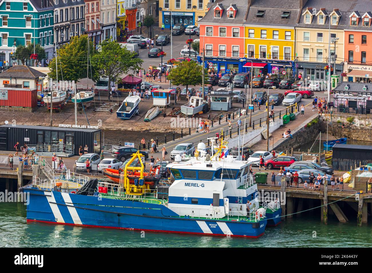 Cobh waterfront, County Cork, Ireland, Europe Stock Photo - Alamy