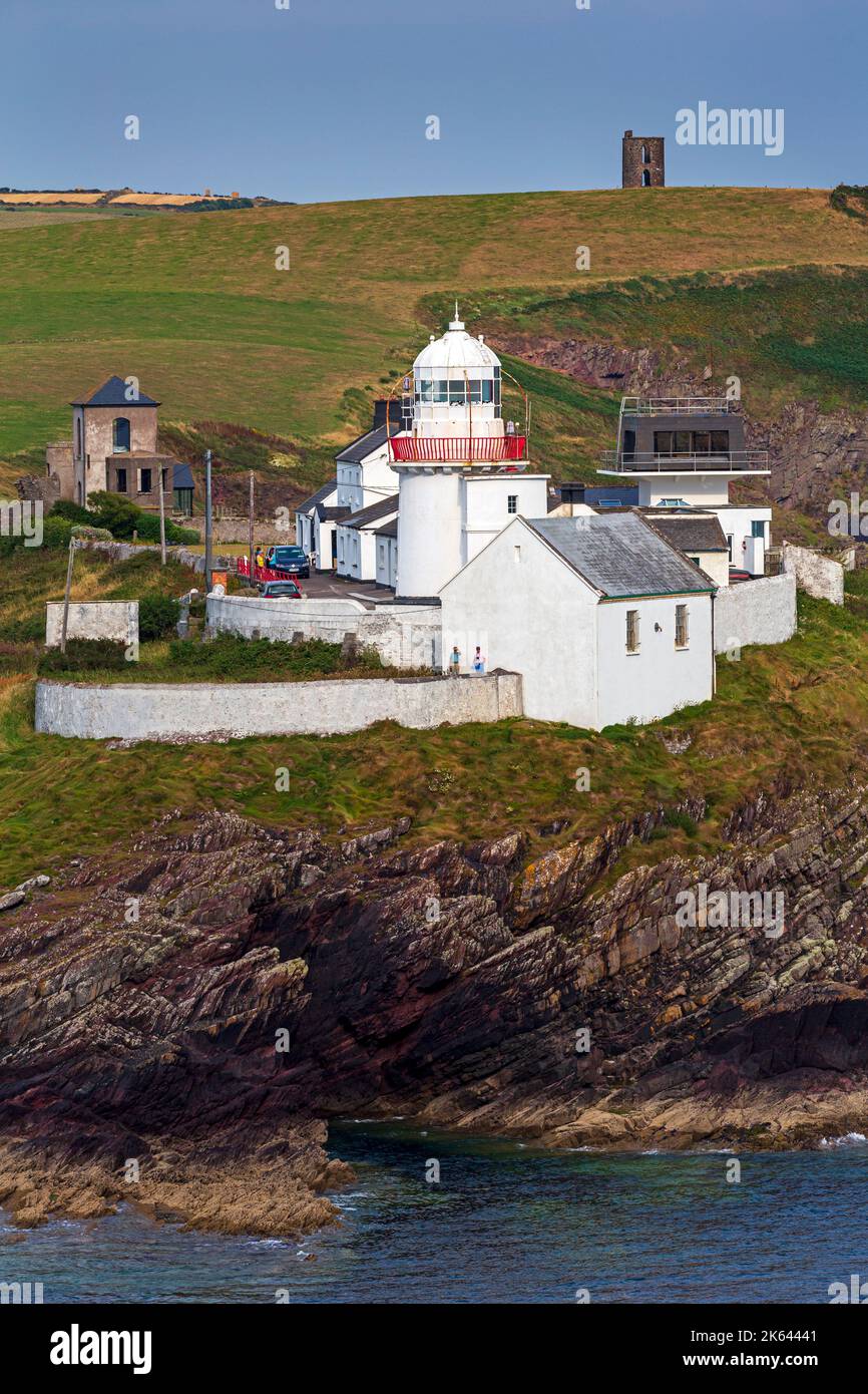 Roches Point Lighthouse, County Cork, Ireland, Europe Stock Photo - Alamy