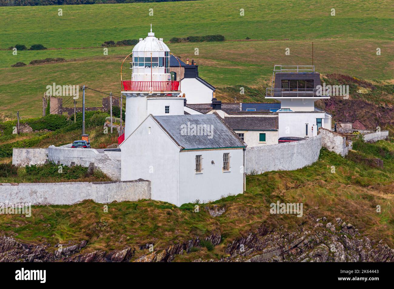 Roches Point Lighthouse, County Cork, Ireland, Europe Stock Photo - Alamy