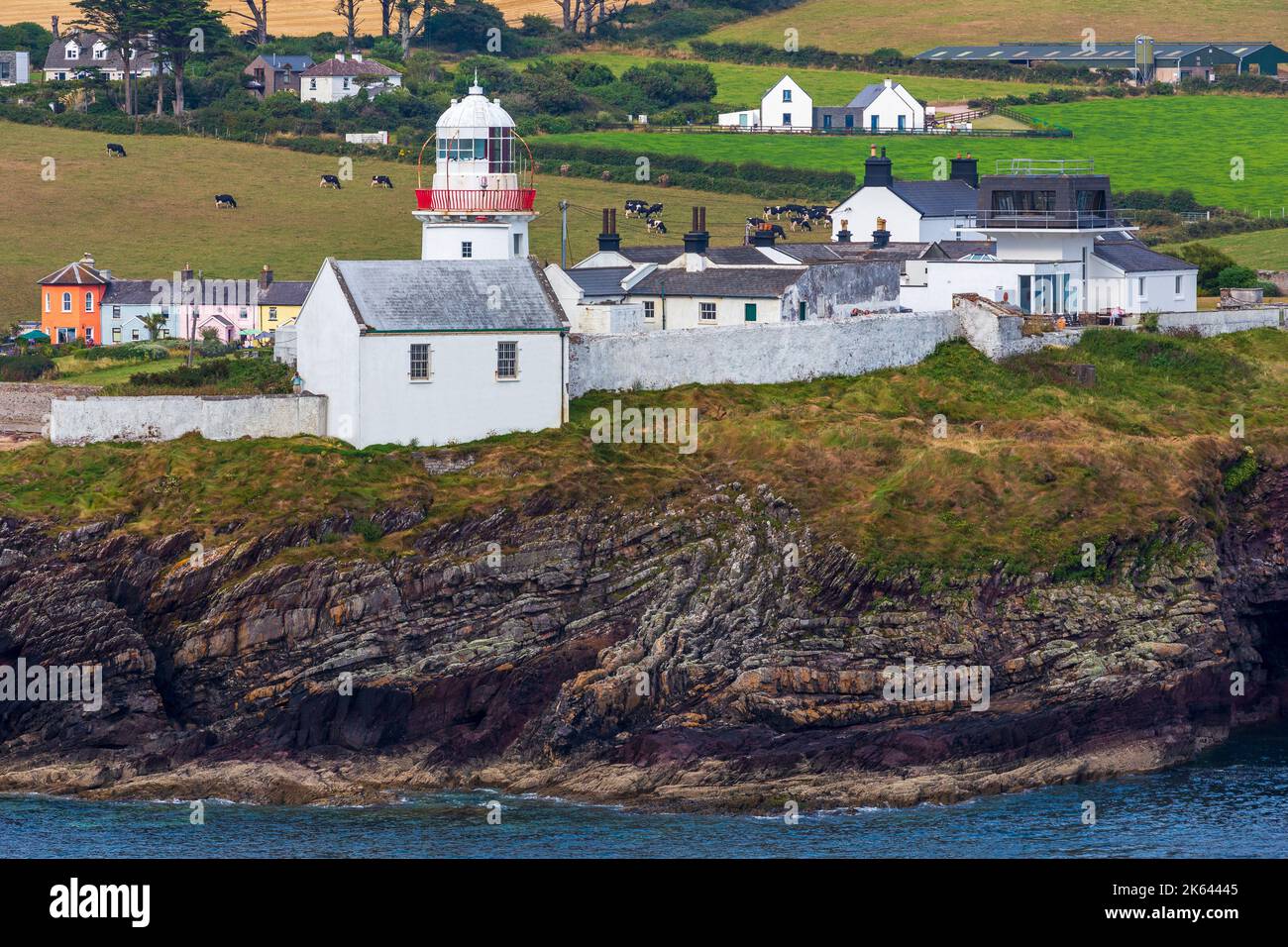 Roches Point Lighthouse, County Cork, Ireland, Europe Stock Photo - Alamy