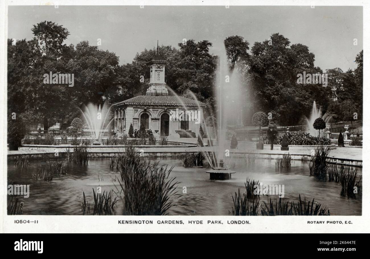 Kensington Gardens, Hyde Park, London Stock Photo - Alamy