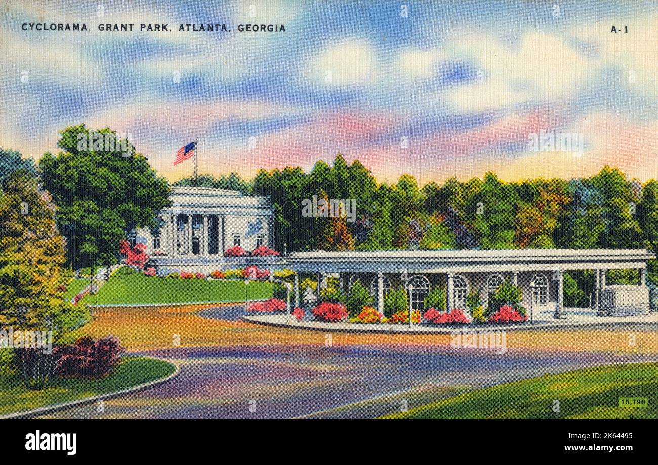 Atlanta cyclorama hi-res stock photography and images - Alamy