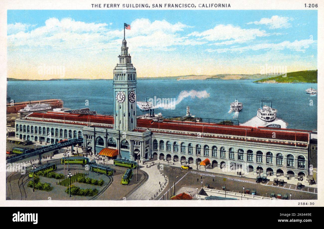 Clocktower the ferry building hi-res stock photography and images - Alamy
