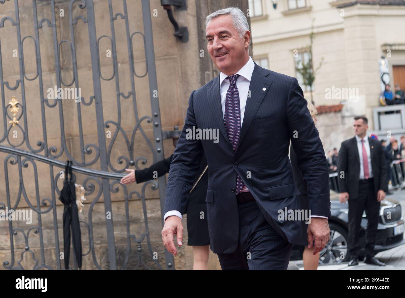 Prague, Czech Republic. 06th Oct, 2022. President of Montenegro Milo ...