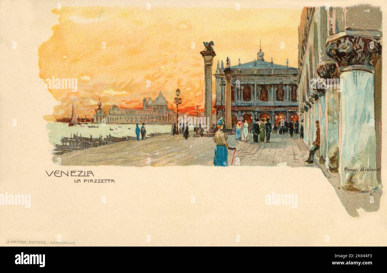 The Piazzetta ("little Piazza/Square") is an extension of the Piazza ...