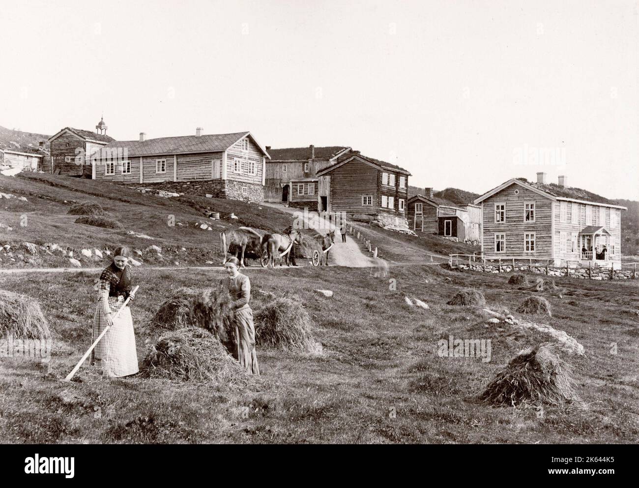 19th century farm hay hi-res stock photography and images - Alamy