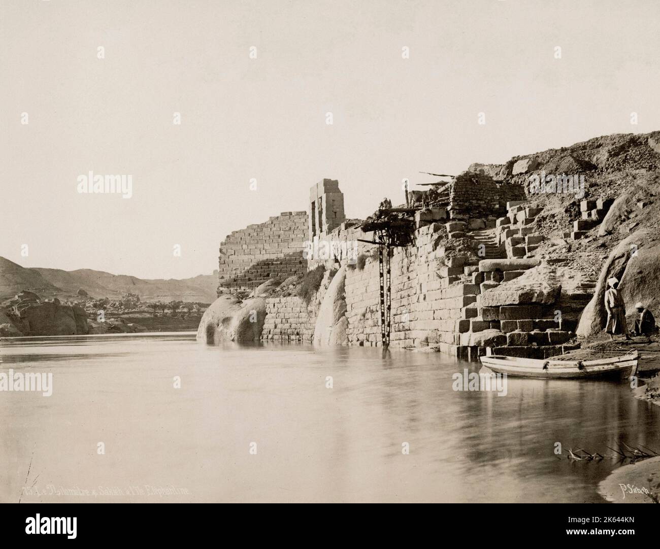 Nilometre egypt hi-res stock photography and images - Alamy