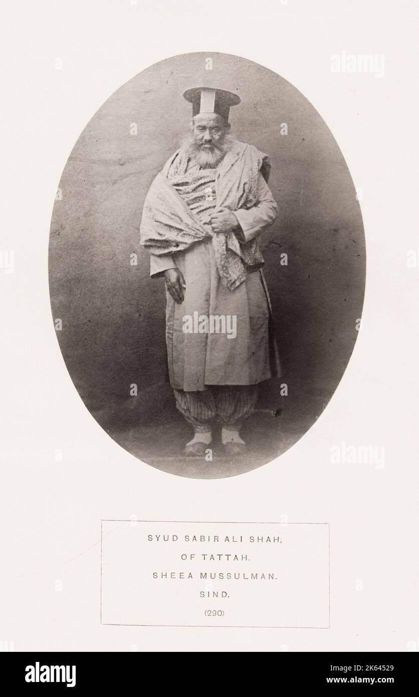 Vintage 19th century photograph: The People of India: A Series of ...