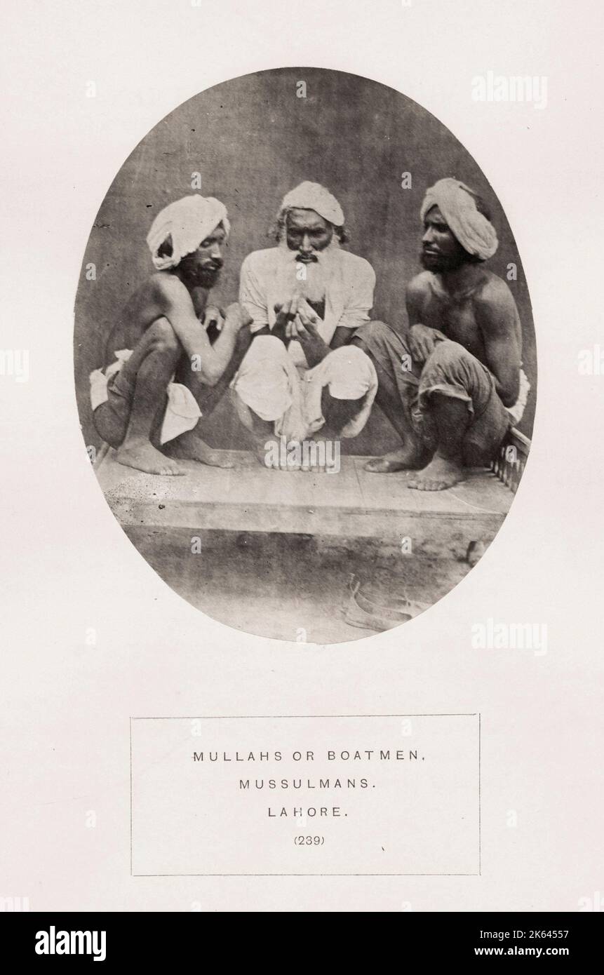 Vintage 19th century photograph: The People of India: A Series of ...
