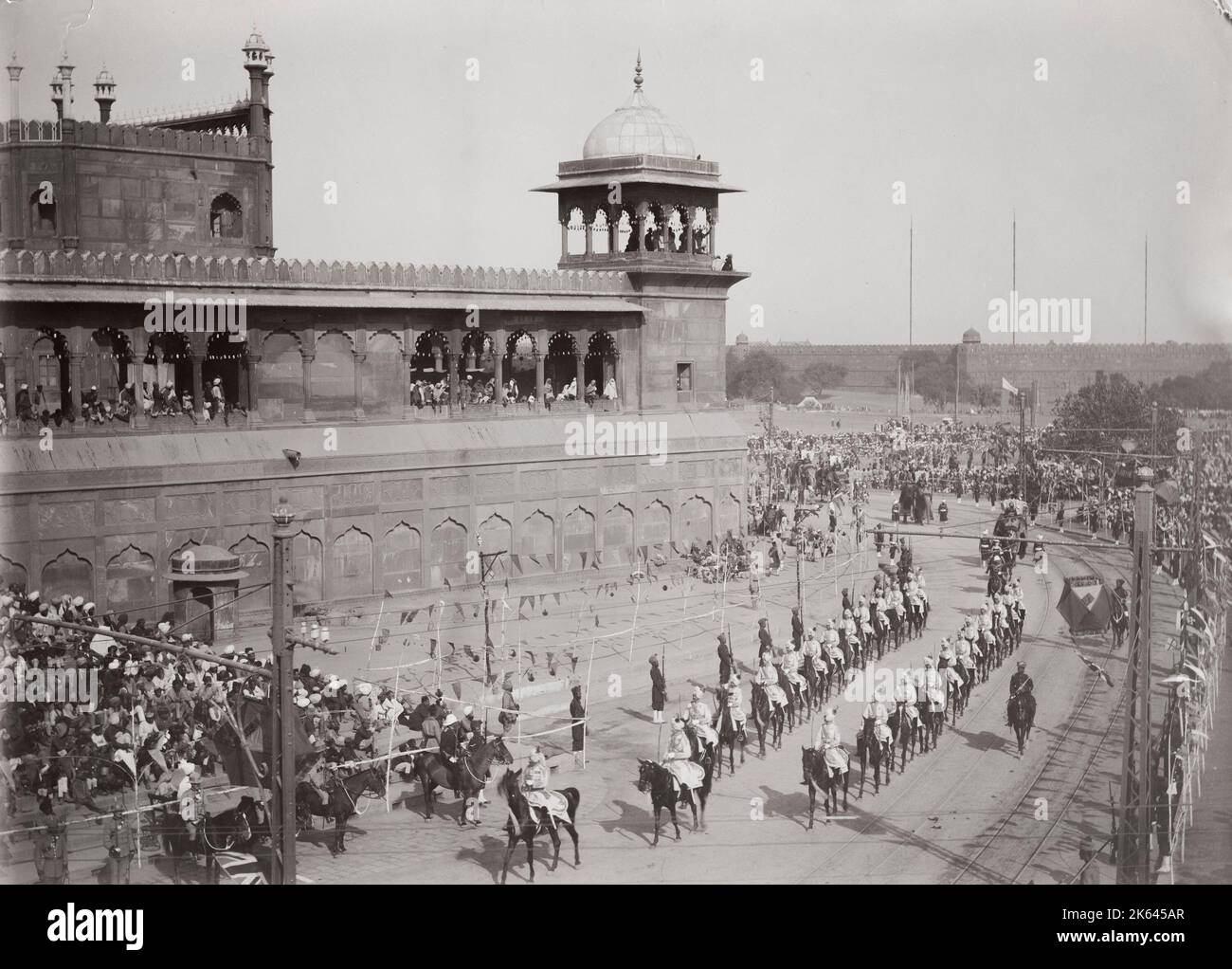 Delhi at the time of the Delhi Durbar, probably 1911, though very ...