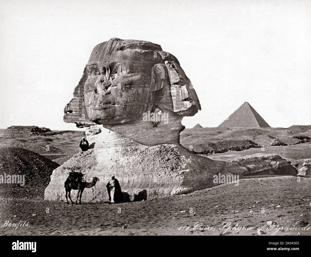 The Sphinx, Egypt, c.1890's Stock Photo - Alamy
