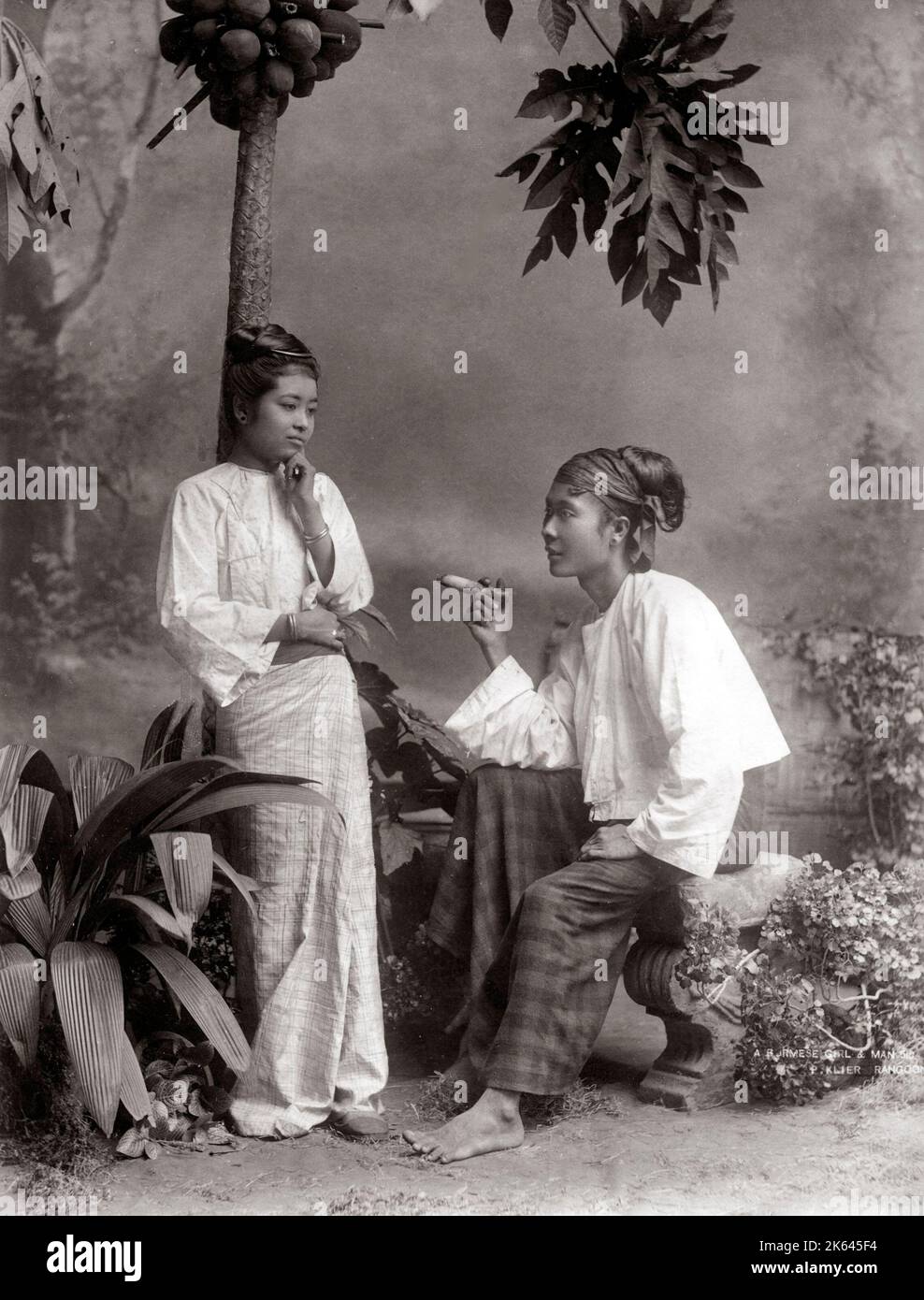 Burmese native hi-res stock photography and images - Alamy