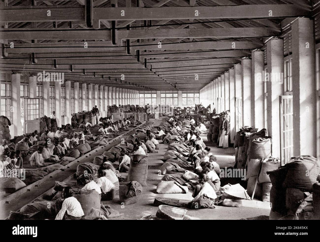 19th century factory women hi-res stock photography and images - Alamy