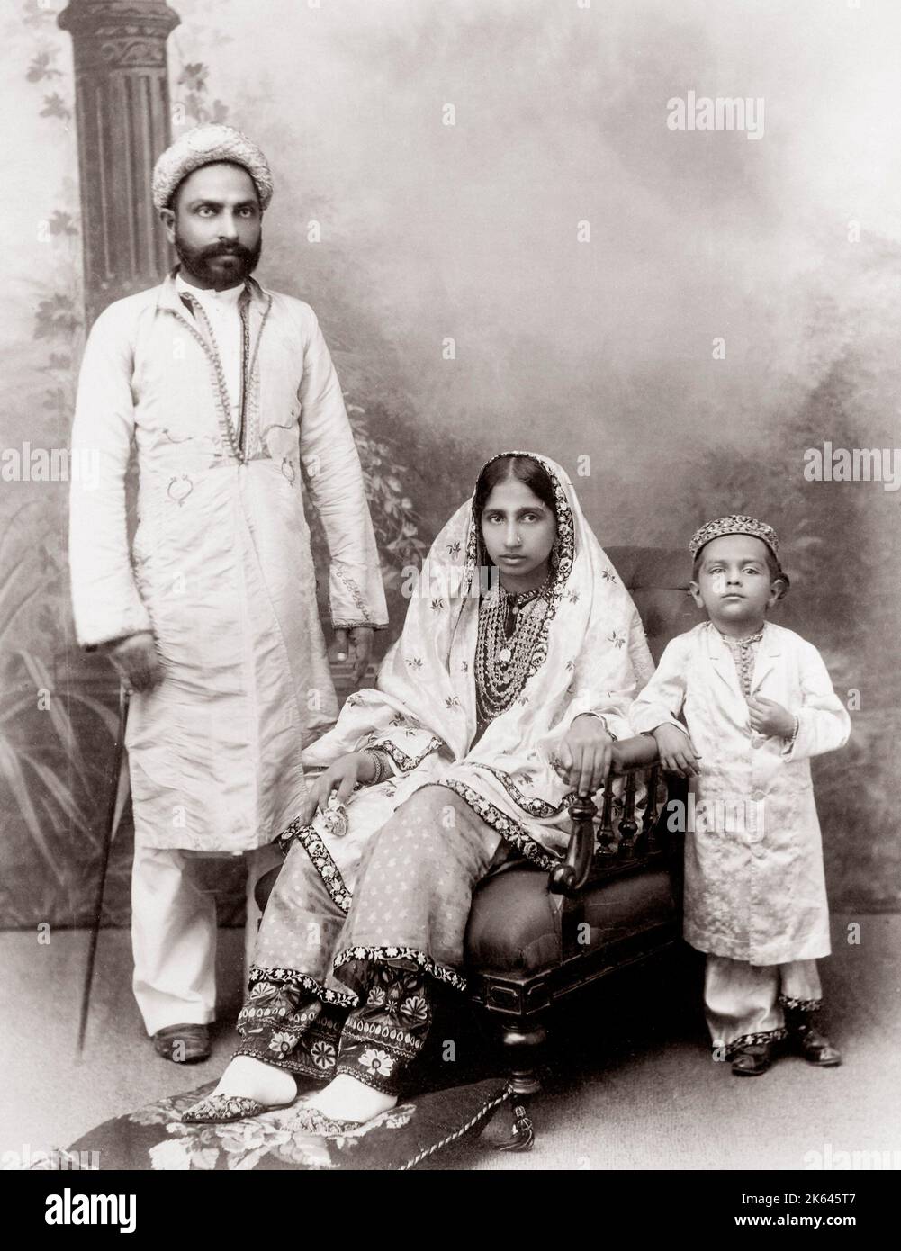 The colonial family album man hi-res stock photography and images - Alamy