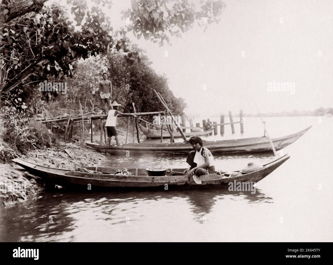 Boats 1880 history historical hi-res stock photography and images - Alamy
