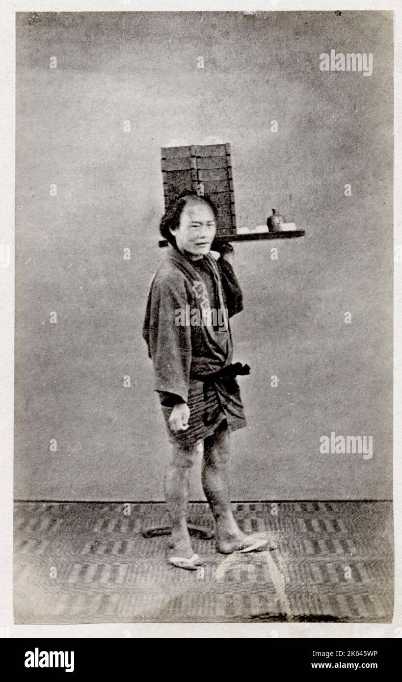 Vintage 19th century photograph - early photographic portrait from ...