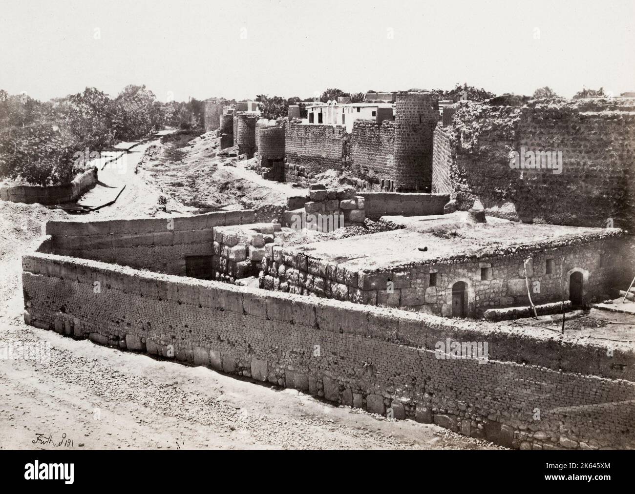 Photograph by Francis Frith, from his trip to Egypt, Palestine and the ...