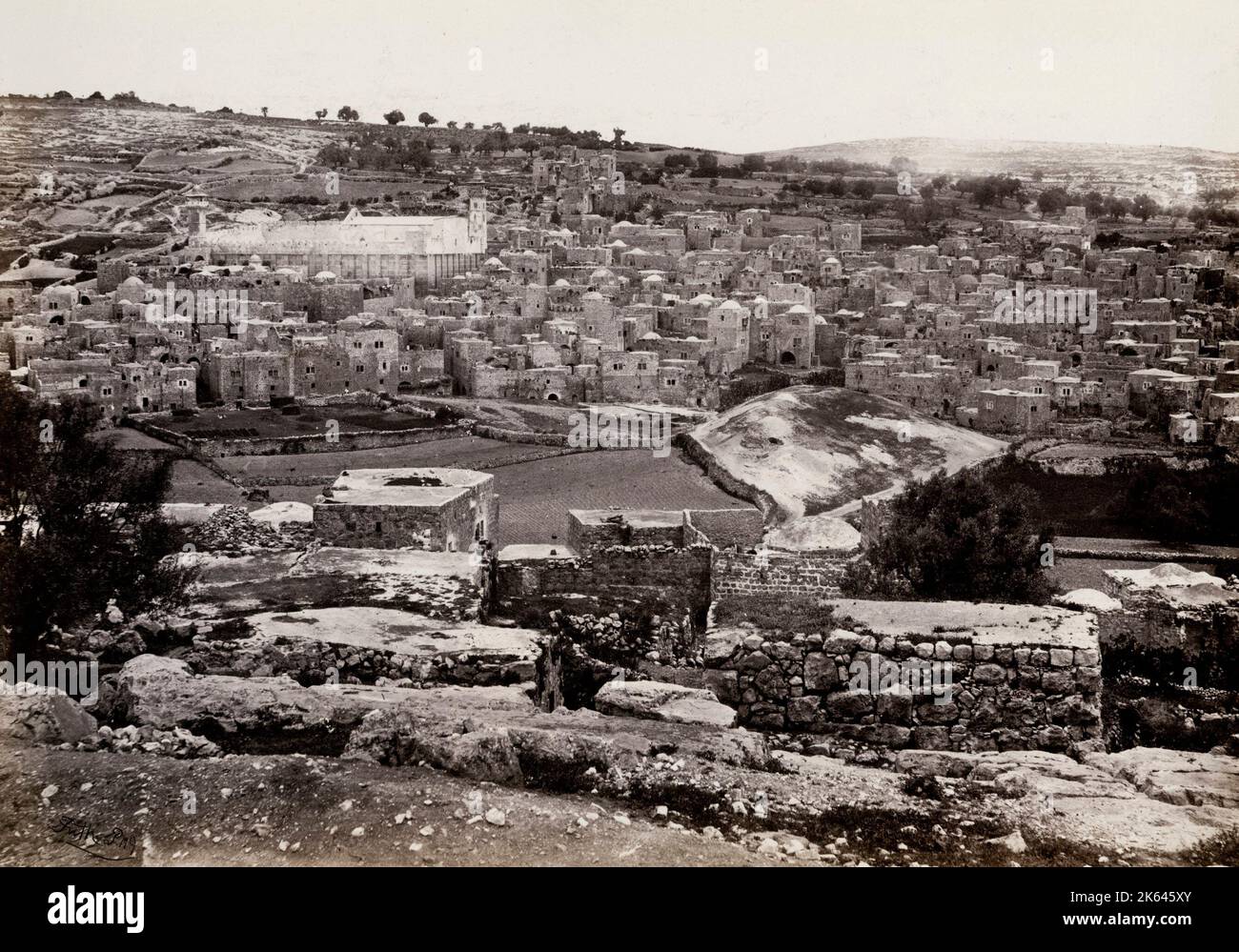 Photograph by Francis Frith, from his trip to Egypt, Palestine and the ...