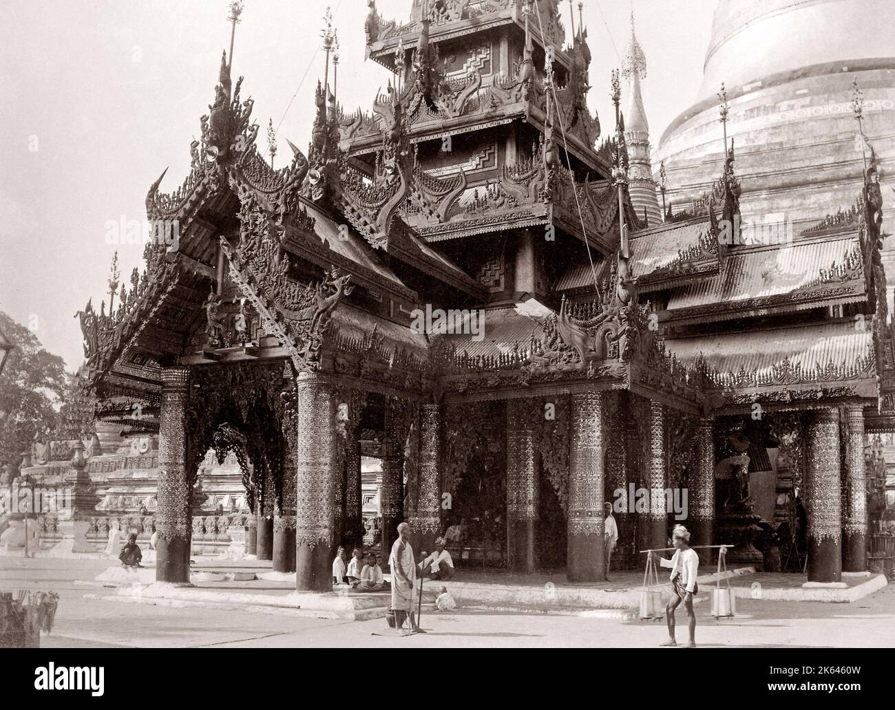 Colonial architecture burma rangoon hi-res stock photography and images ...