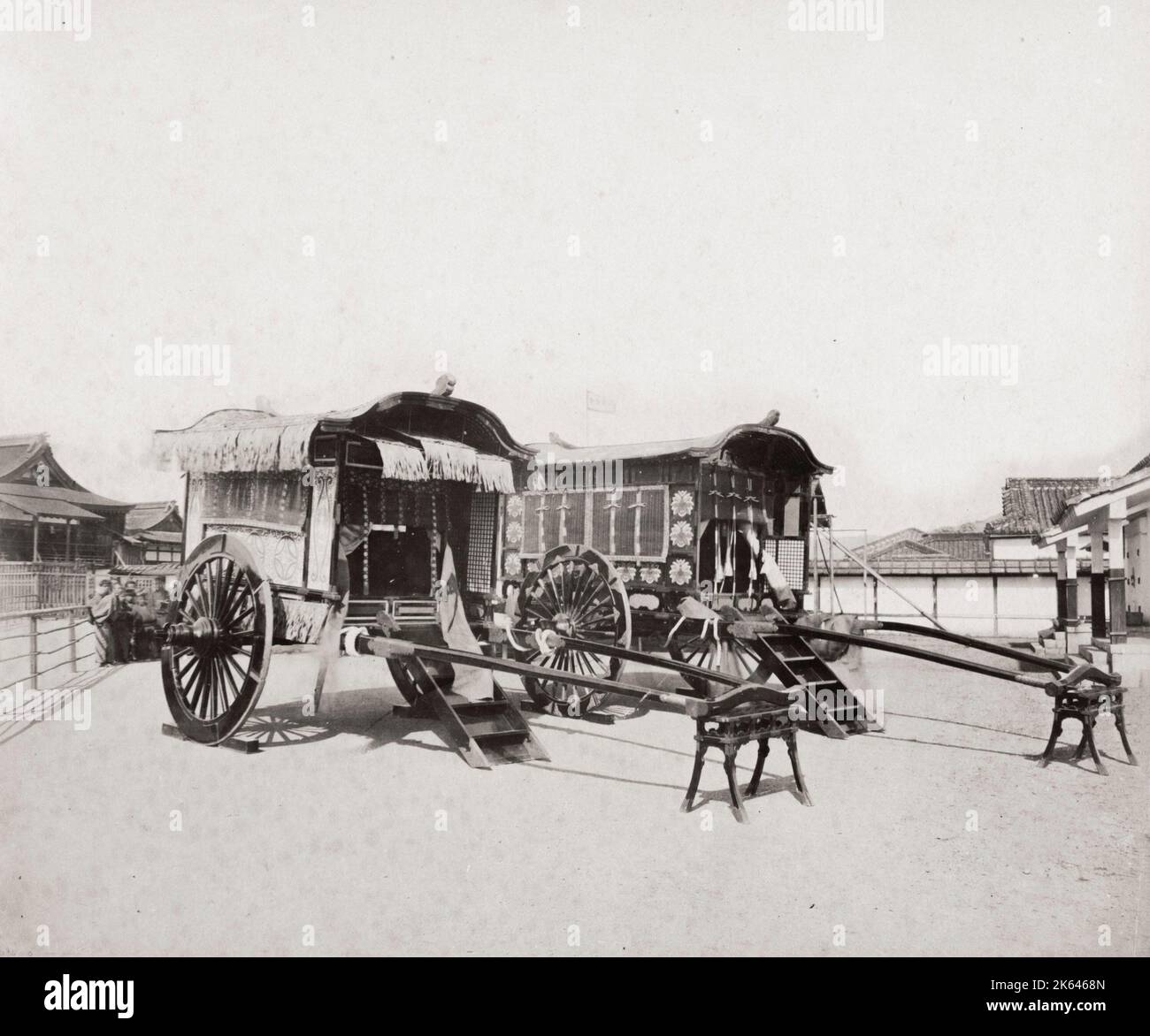 Emperor print 19th century japanese hi-res stock photography and images ...