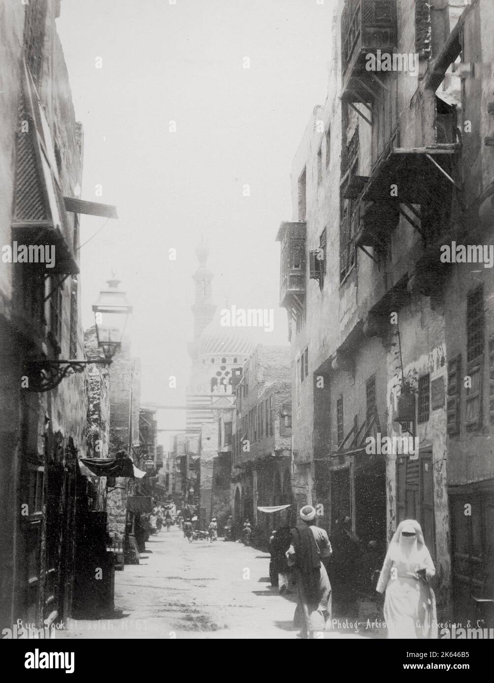 Vintage cairo egypt hi-res stock photography and images - Alamy