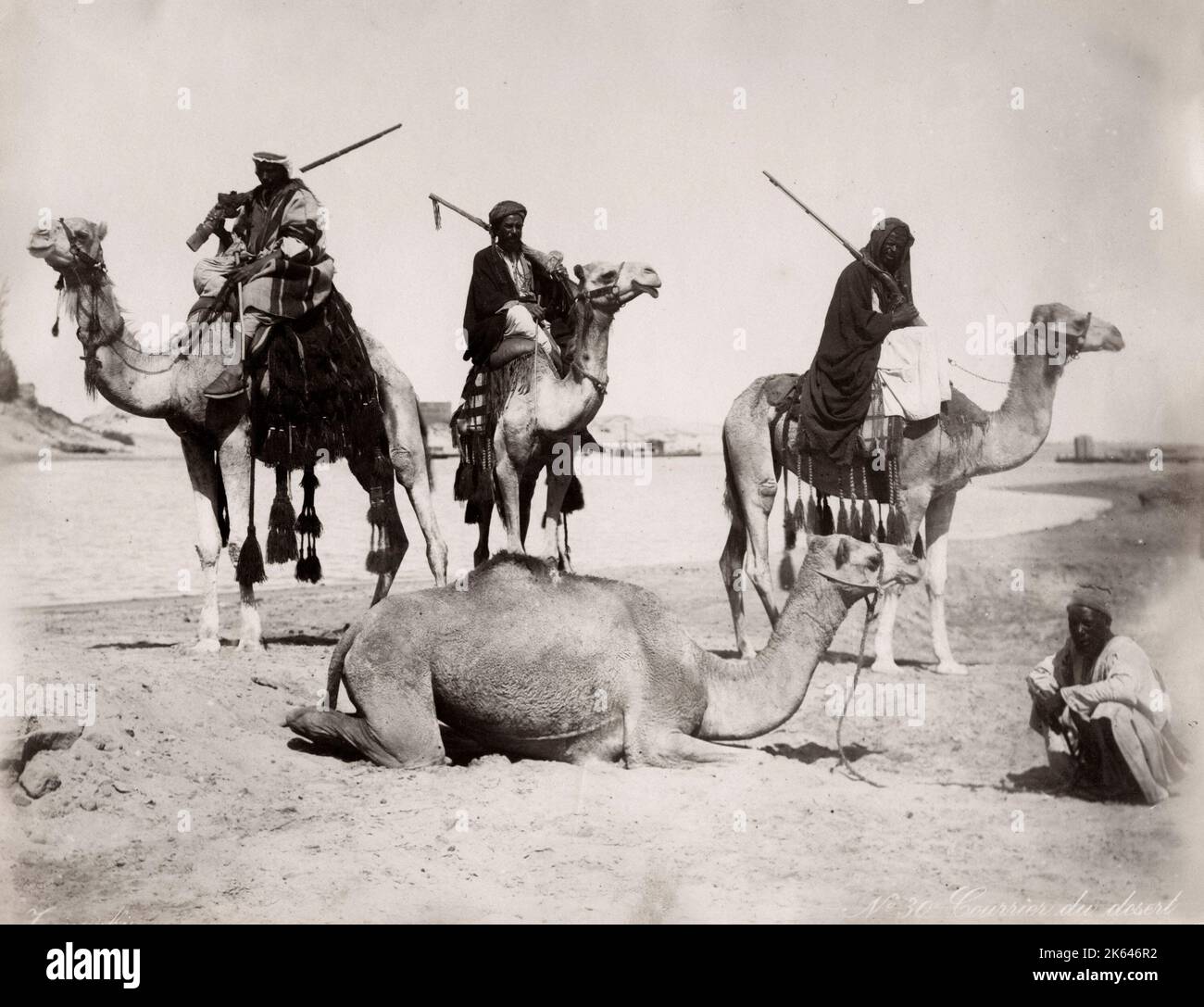 Early 1900s men on camels hi-res stock photography and images - Alamy