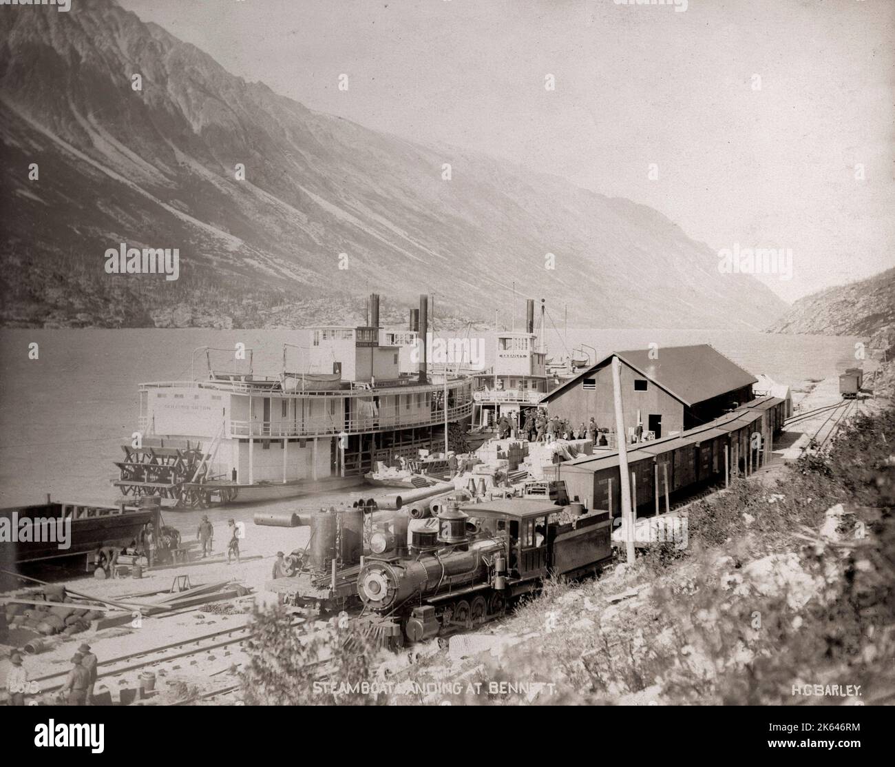 Railway canada 1900 hi-res stock photography and images - Alamy