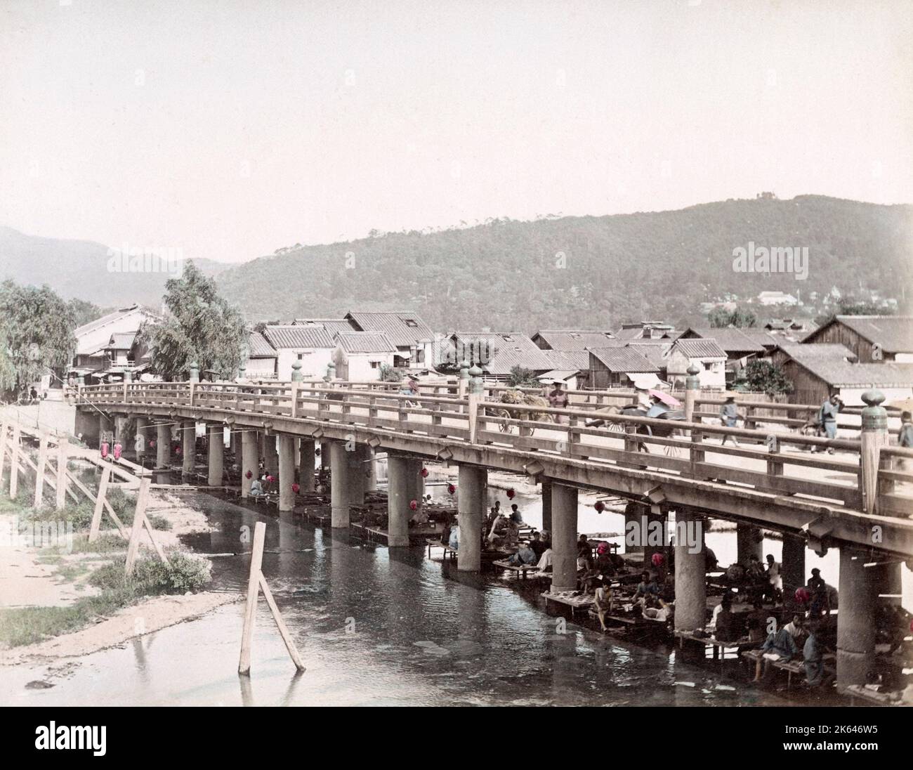 Old japan bridge hi-res stock photography and images - Alamy