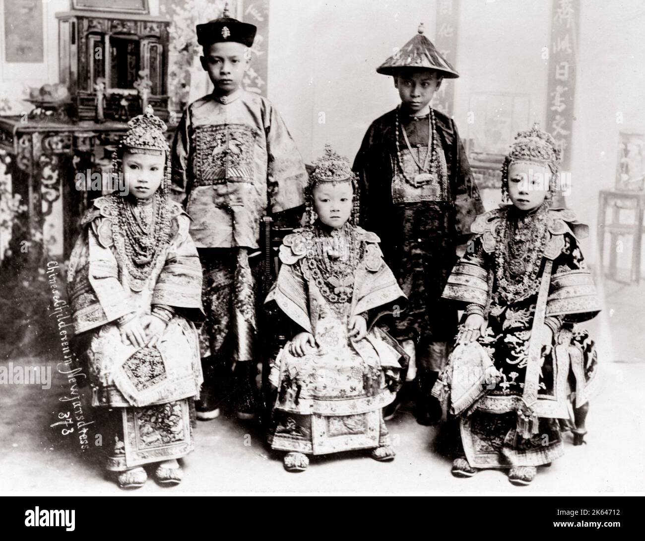 Wealthy Family Portrait