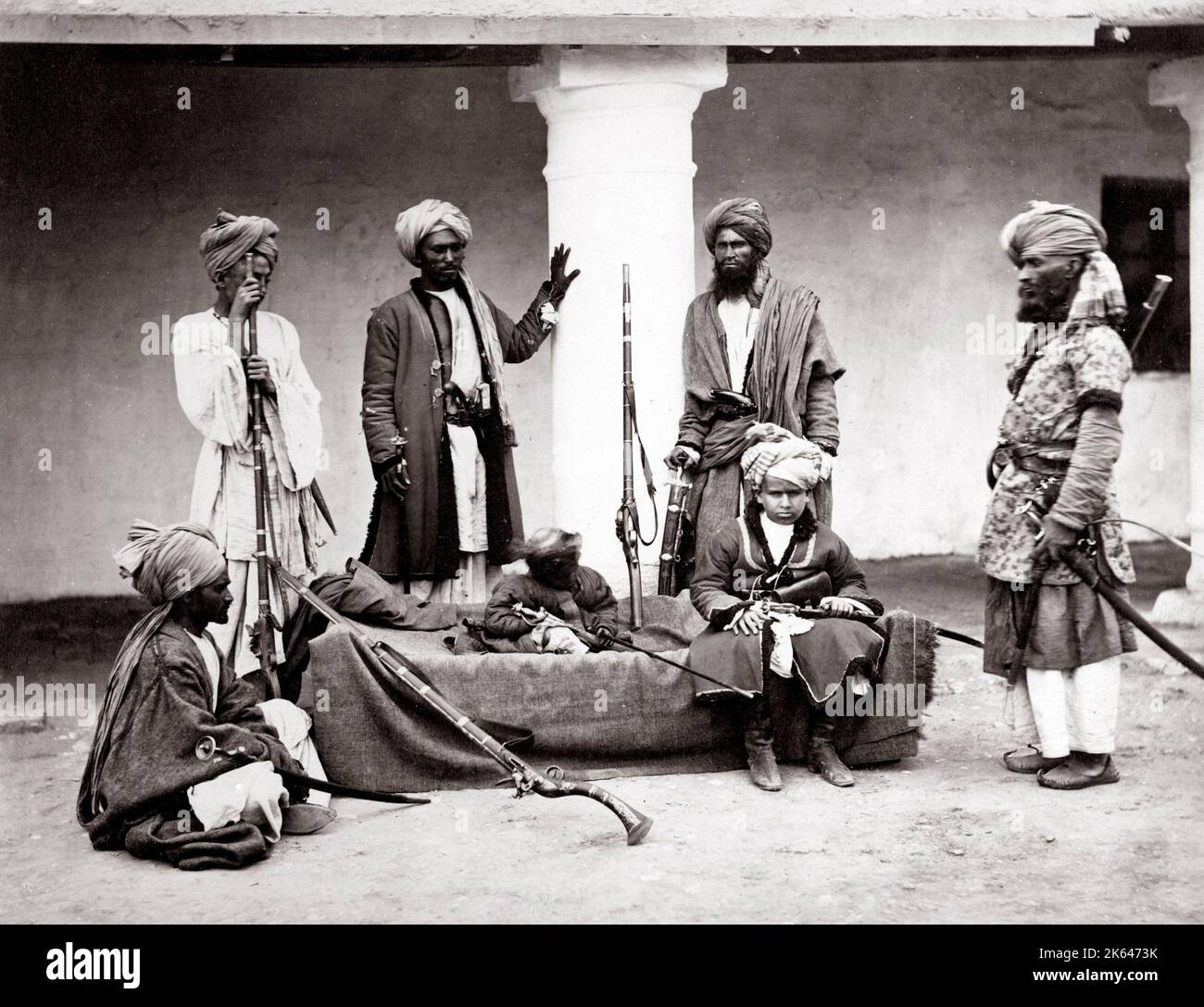 India c 1860s hi-res stock photography and images - Alamy