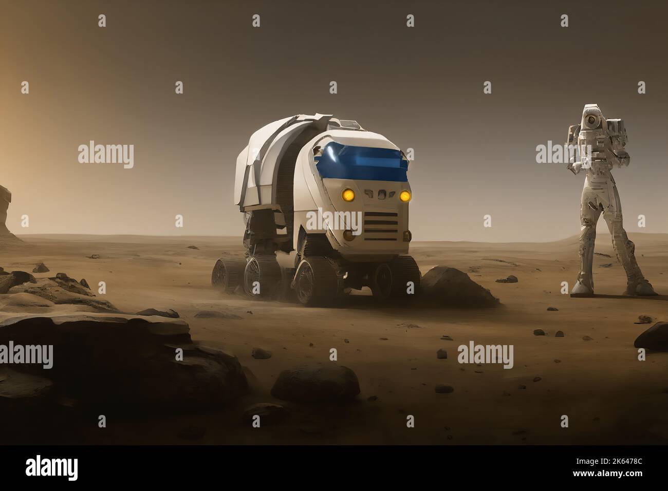 Martian rover sand hi-res stock photography and images - Alamy