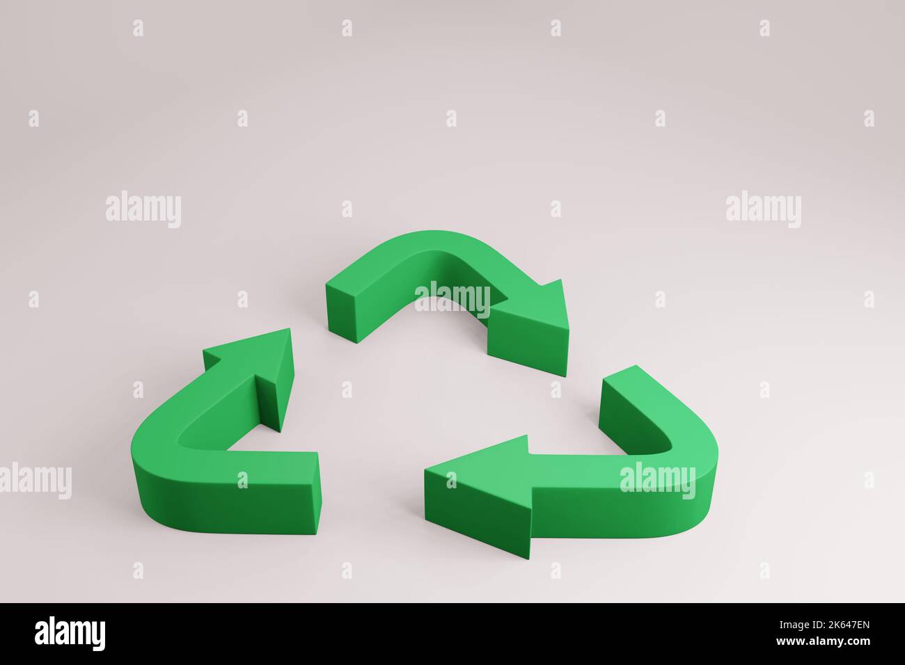 recycle arrow symbol icon, concept of protection of sustainable ecology ...