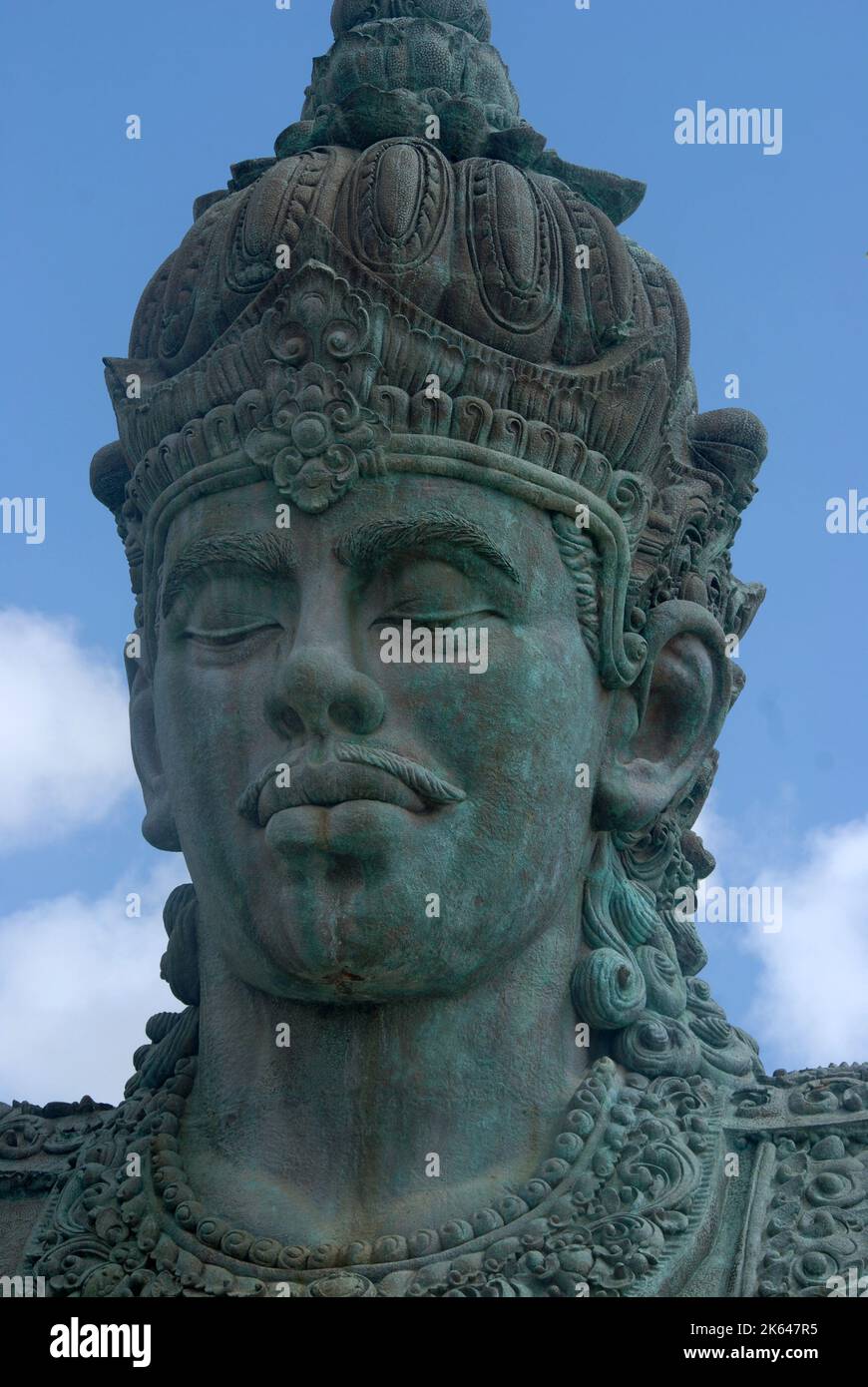 Statue of Lord Wisnu in Garuda Wisnu Kencana Cultural Park, Uluwatu ...
