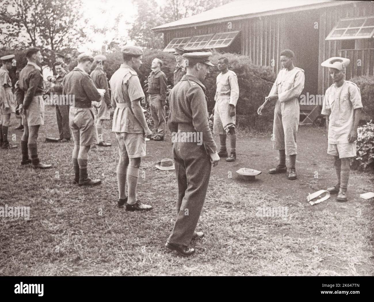 1940s East Africa - training camp in Kenya for African recruits to the ...