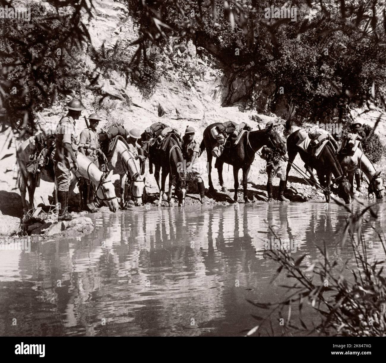 1943 Syria - Trans-Jordan or Trans-Jordanian Frontier Force TJFF army ...