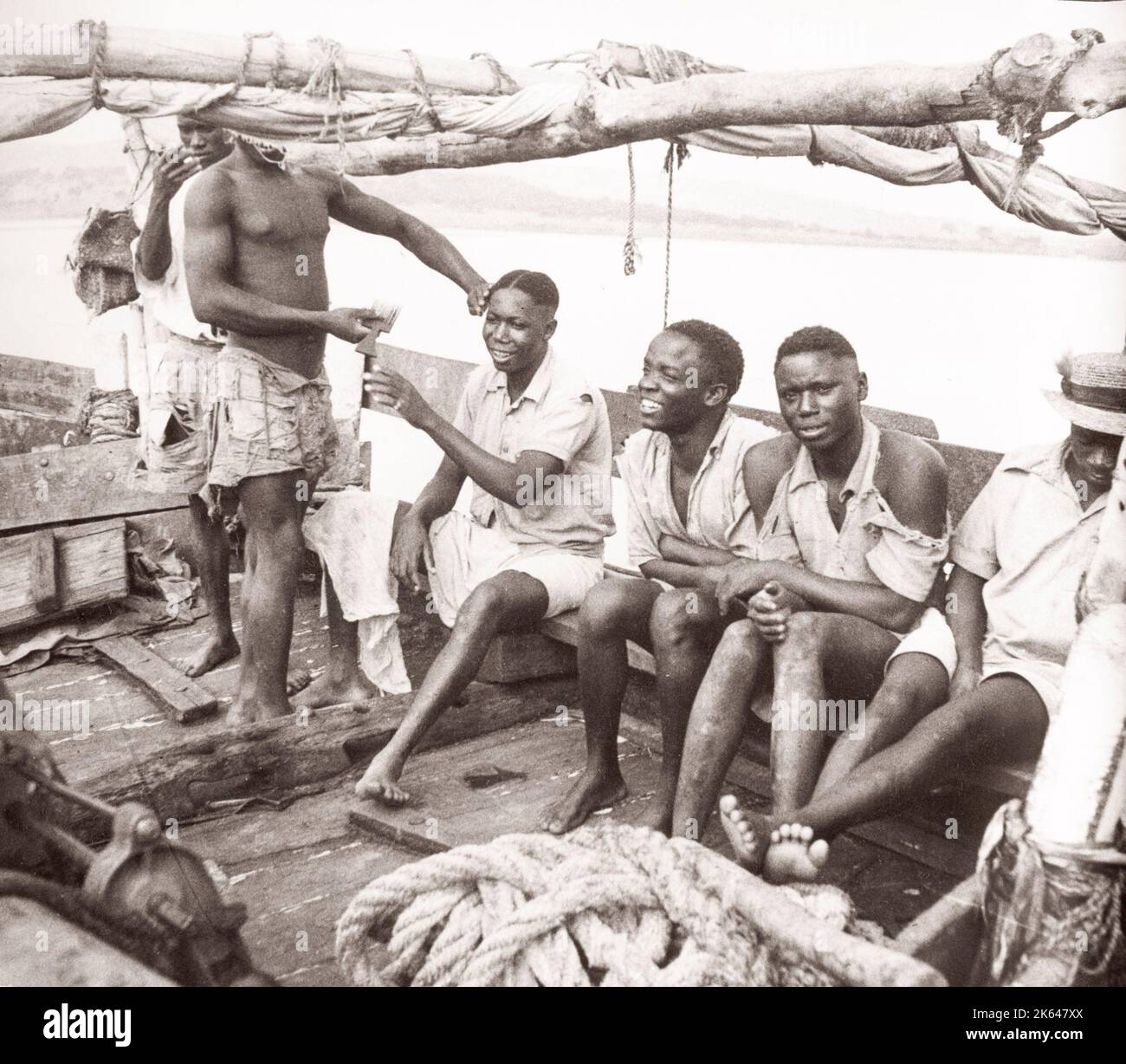 Wartime haircut hi-res stock photography and images - Alamy
