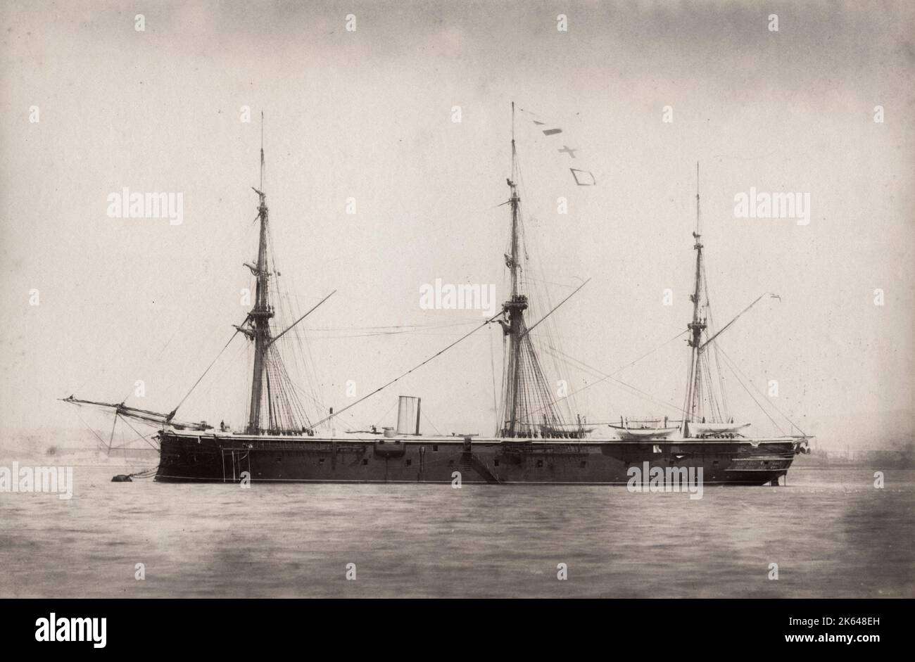 Frigate ship 19th century hi-res stock photography and images - Alamy