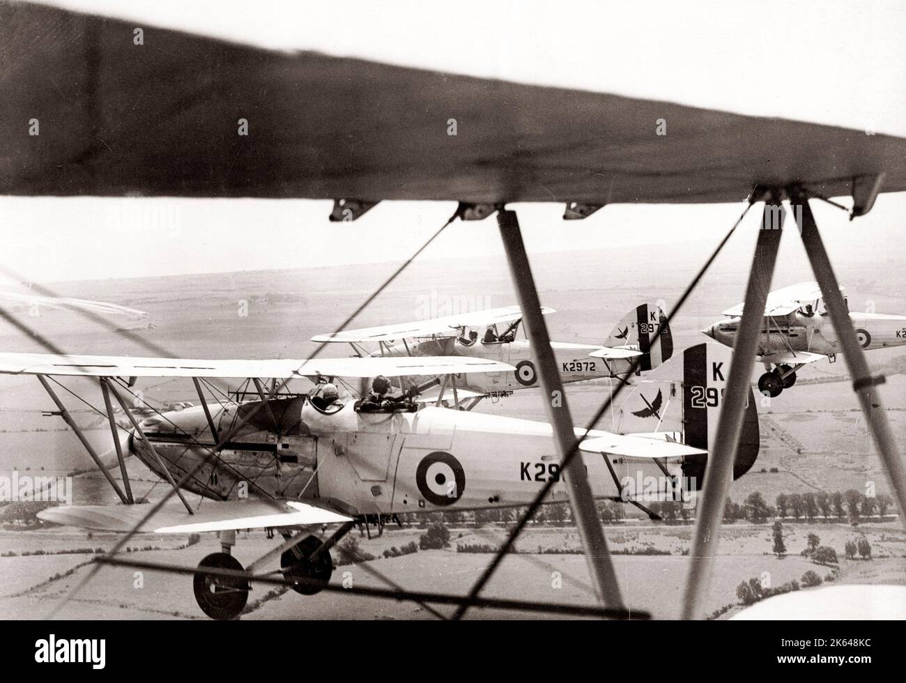 1933, RAF, City of London Bomber Squadron 601 Stock Photo - Alamy