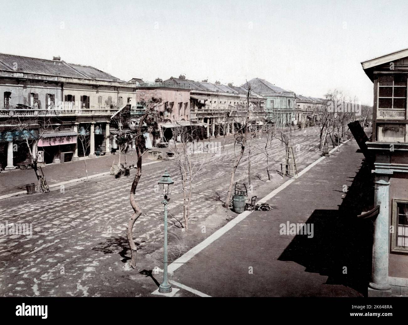 Japanese main street hi-res stock photography and images - Alamy