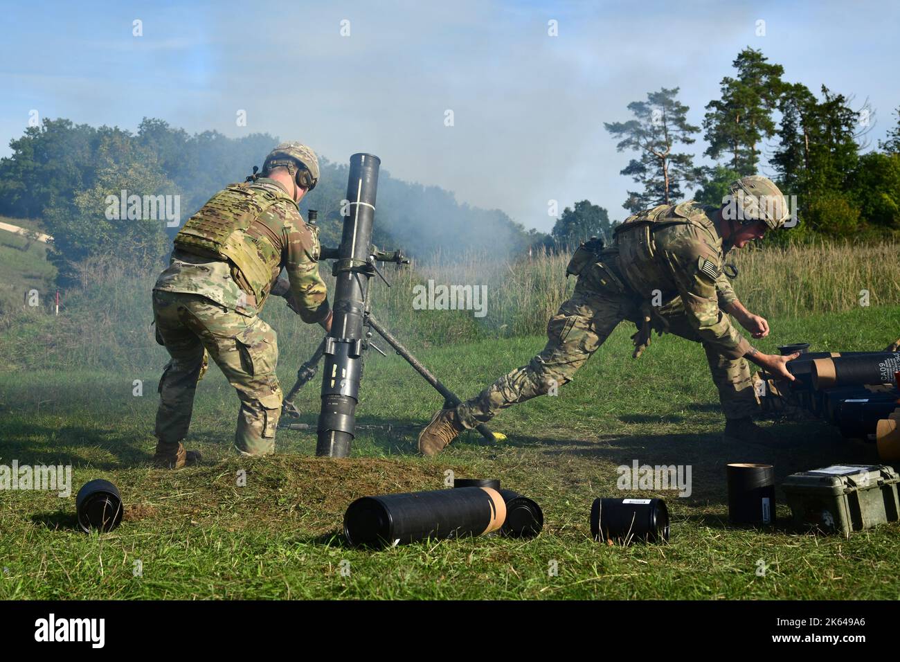 U.S. Army paratroopers assigned to the 1st Battalion, 503rd Infantry ...